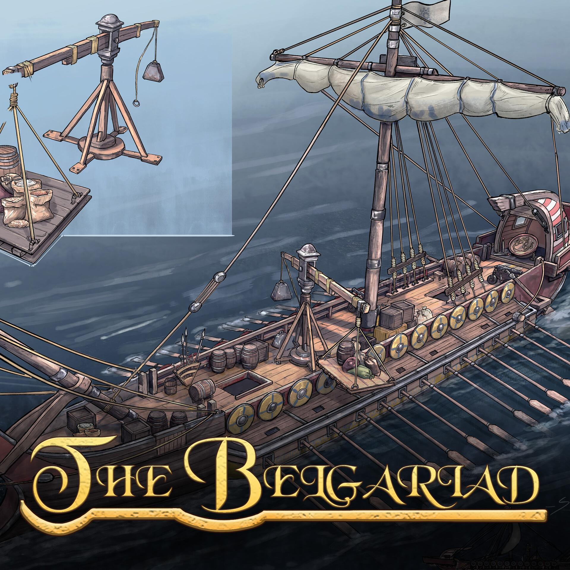 ArtStation - The Cherek Ship