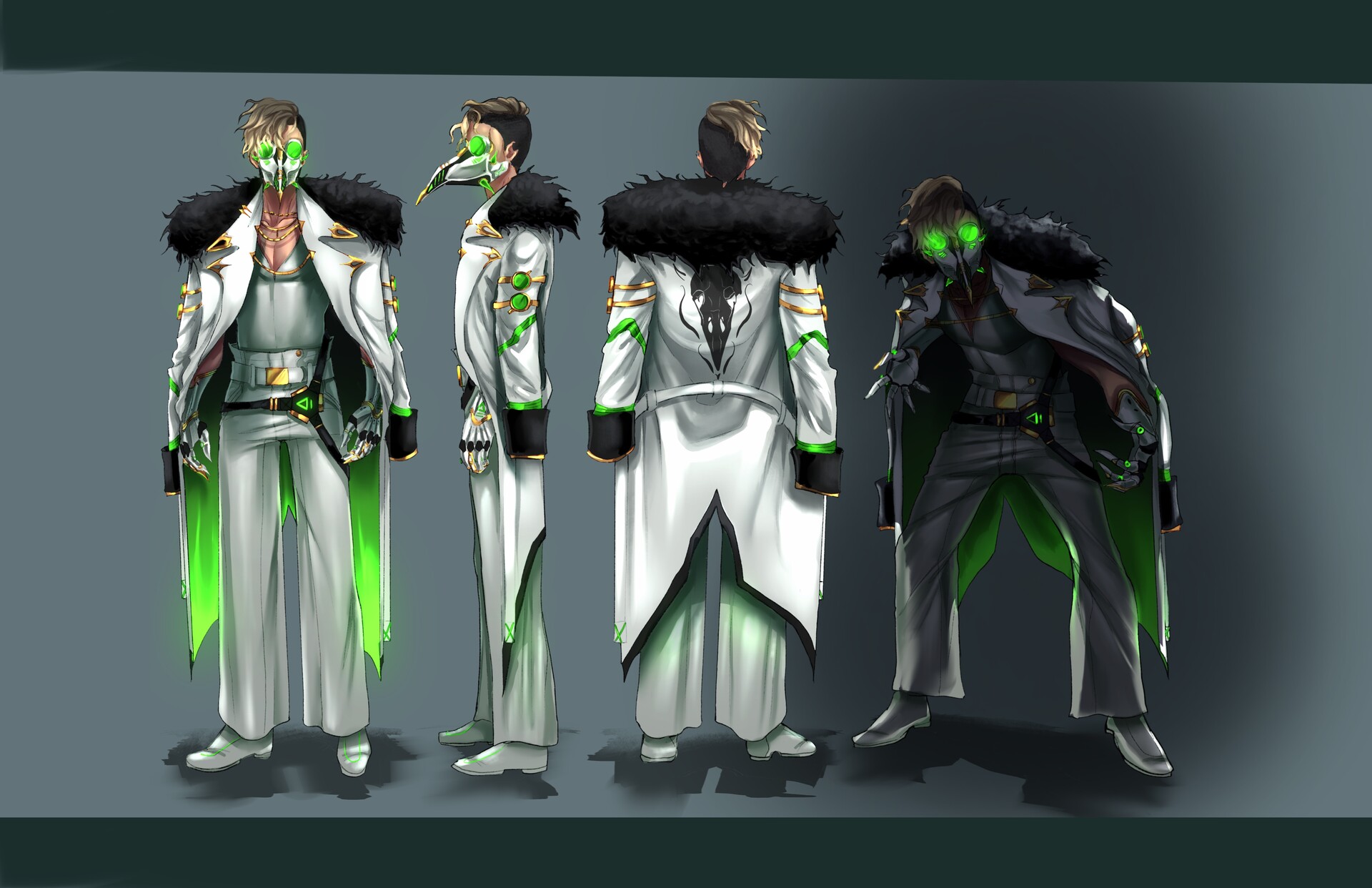 ArtStation - Character Concept: Quatron Executive Isaac