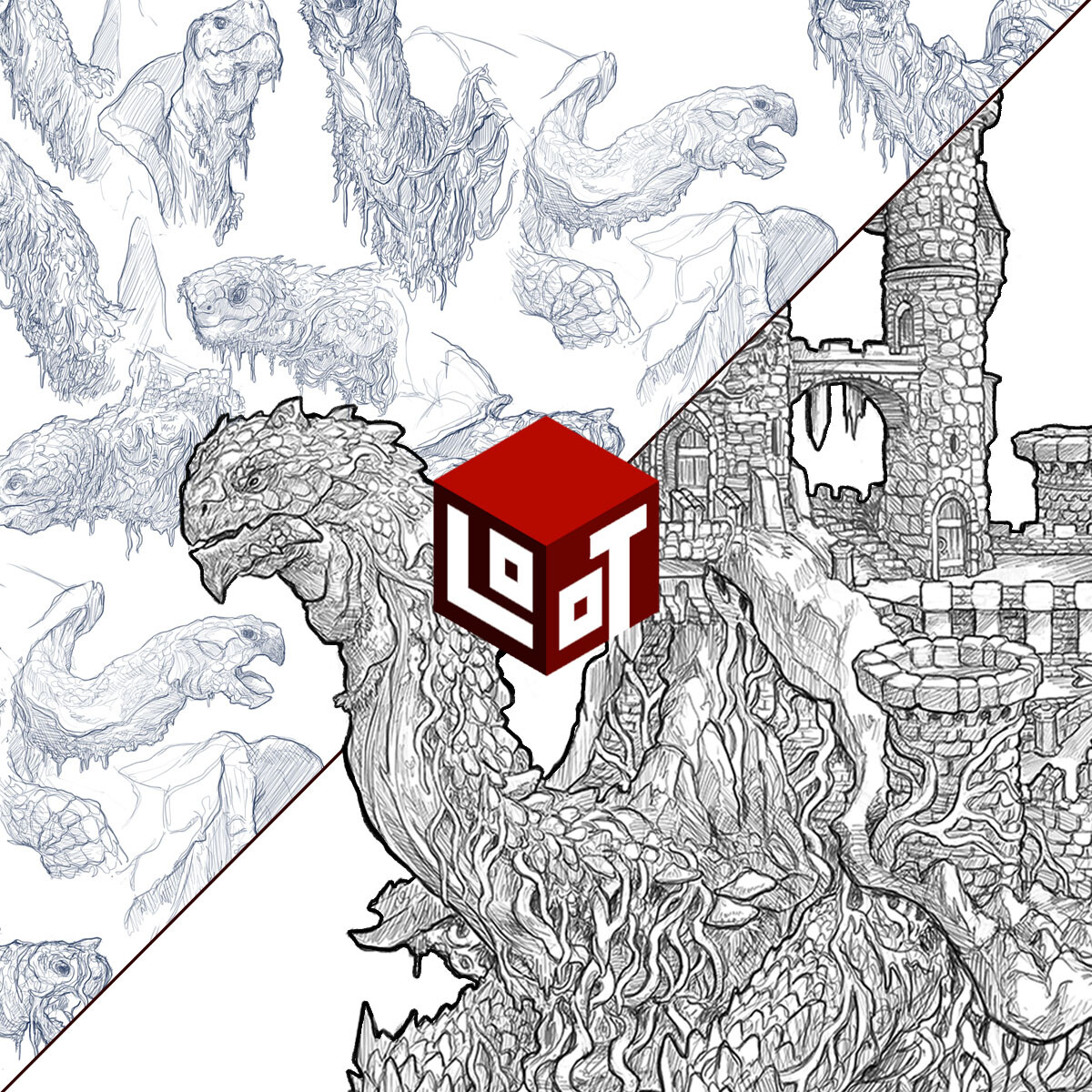 ArtStation - Gul'Trot, Fortressback Tortoise Objeto Gigante - Crusade ...