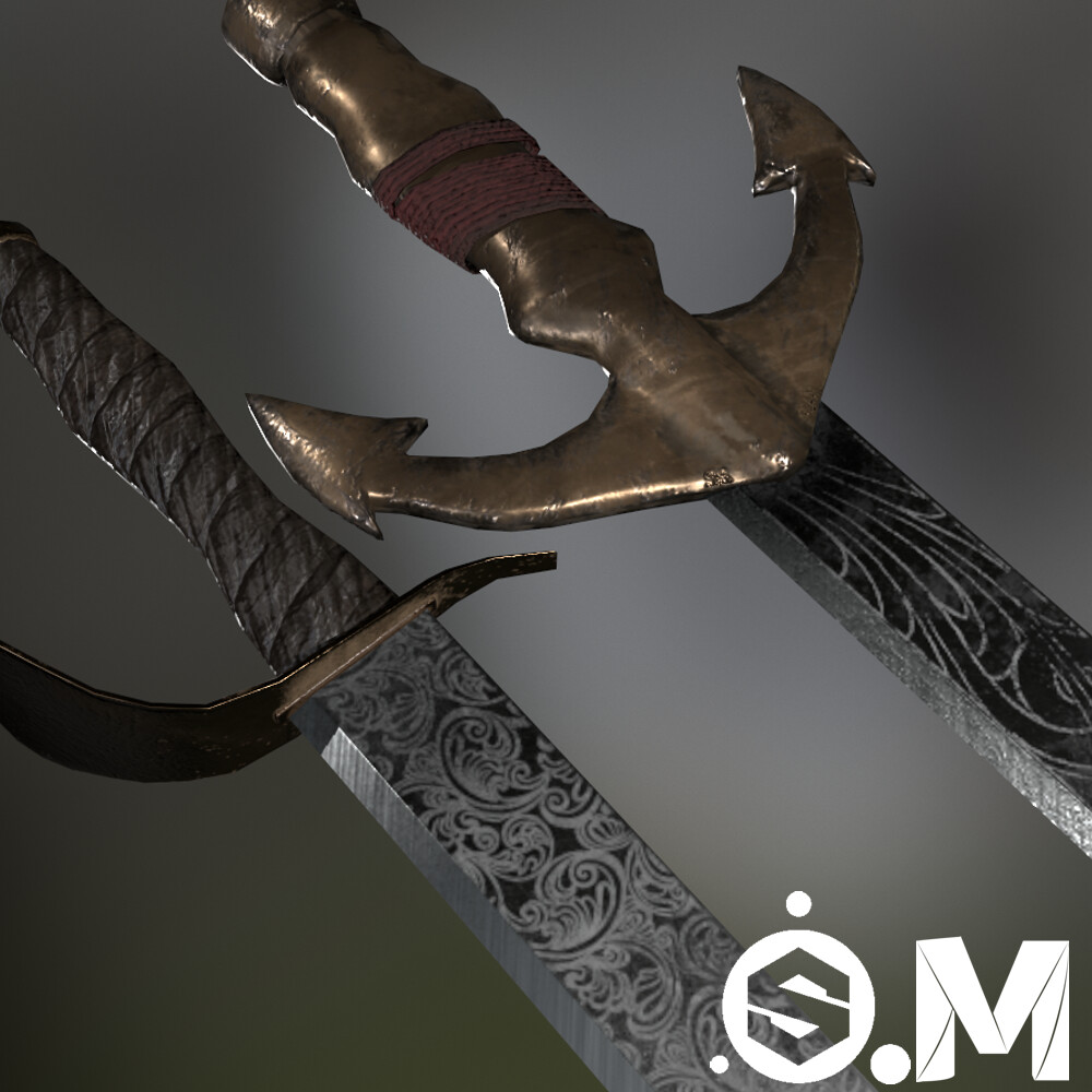 ArtStation - Pirate Swords - Basic