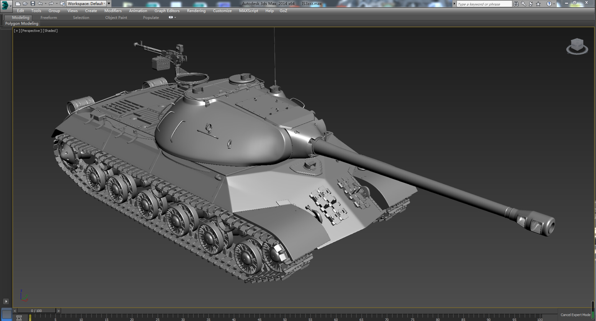 ArtStation - IS-3 high poly