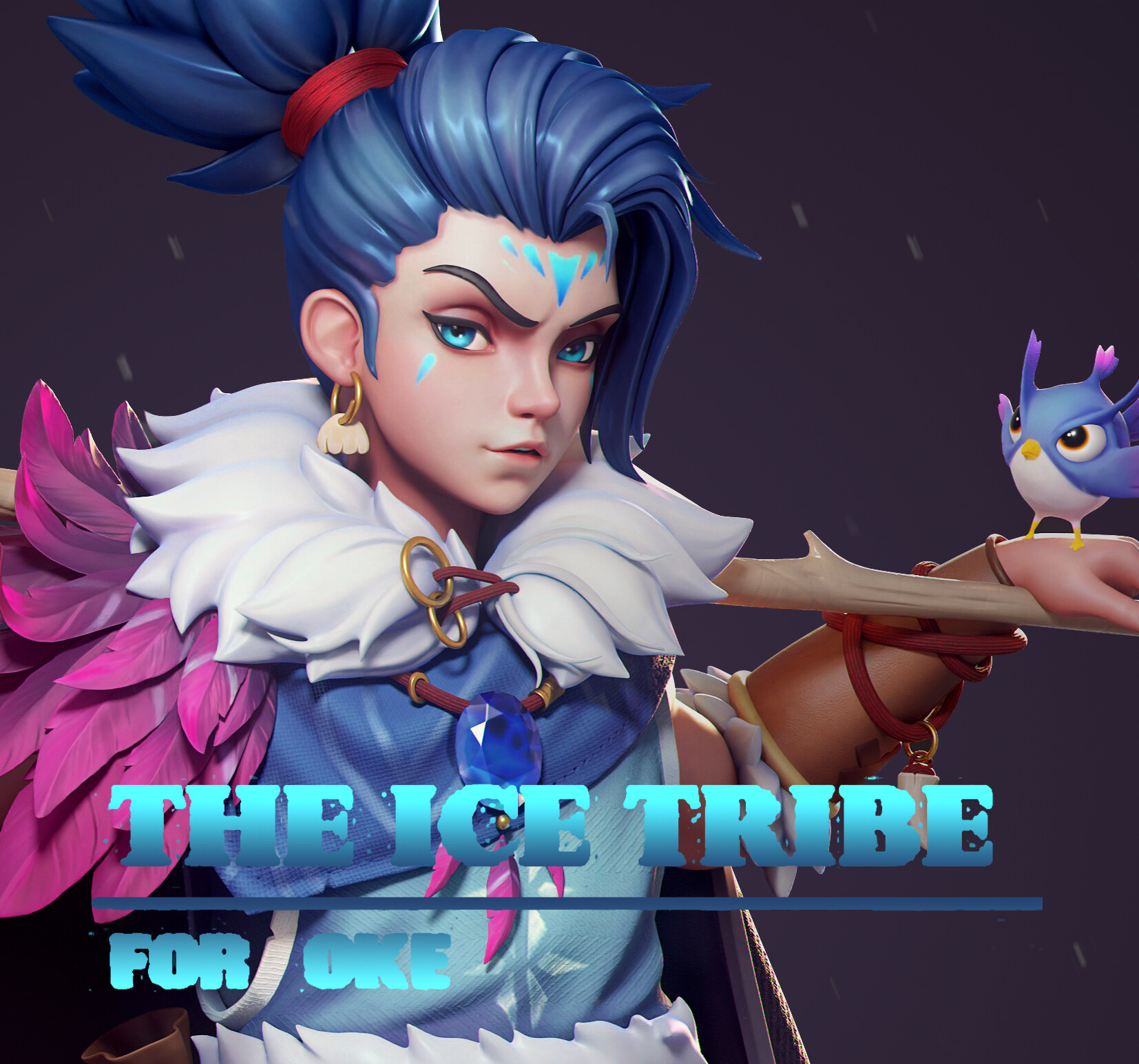 ArtStation - THE ICE TRIBE-OKE