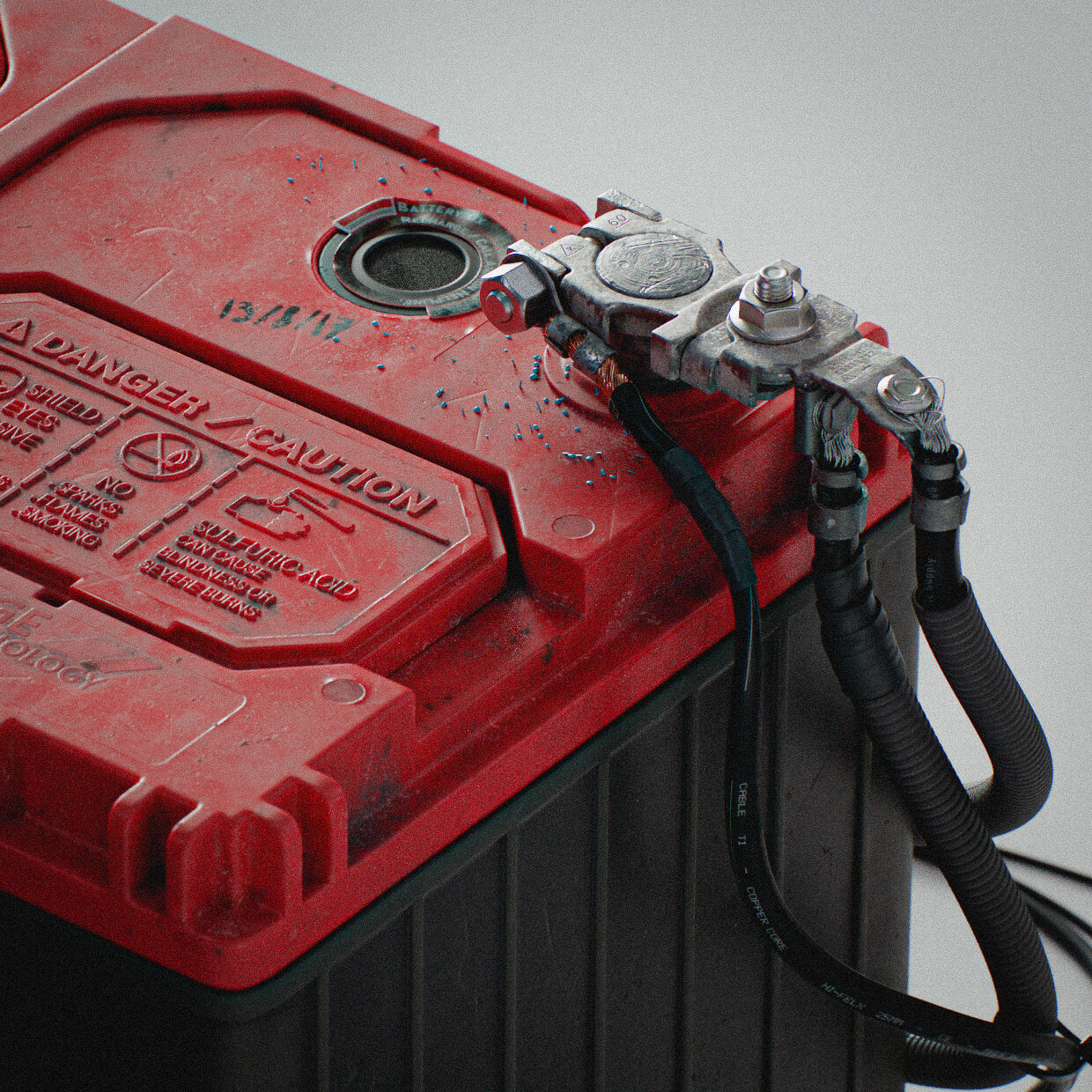 ArtStation - Car Battery Study