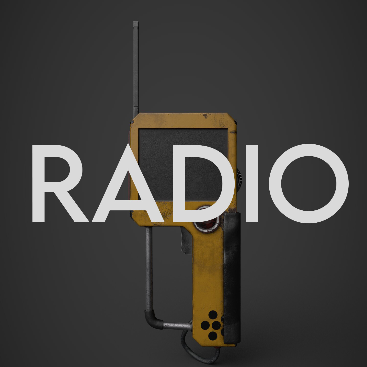 ArtStation - Radio - 3D prop