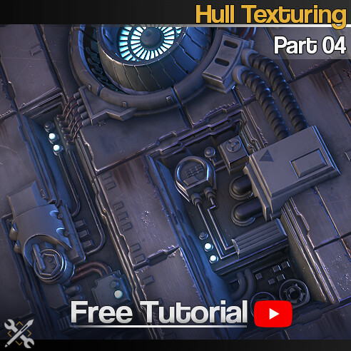 JROTools - Tools for 3D artists - Hull Texturing Tutorial - Part 04