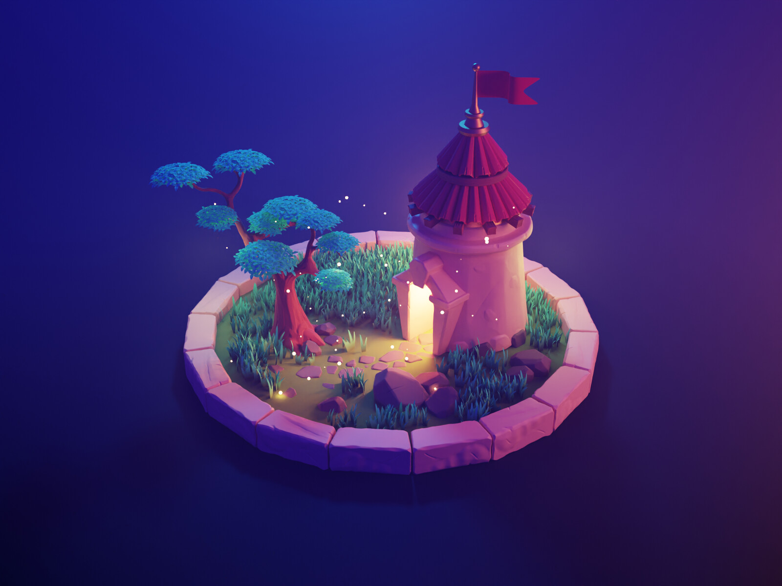 ArtStation - Polygon Runway Course