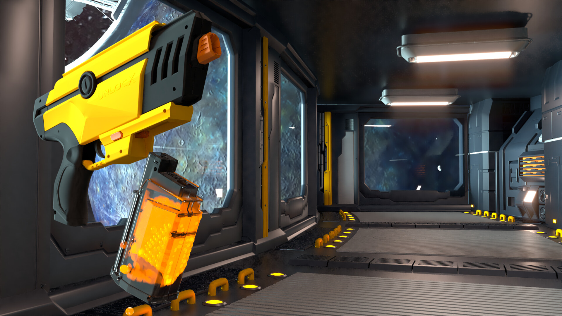 ArtStation - Unlocx Pistol V1&V2