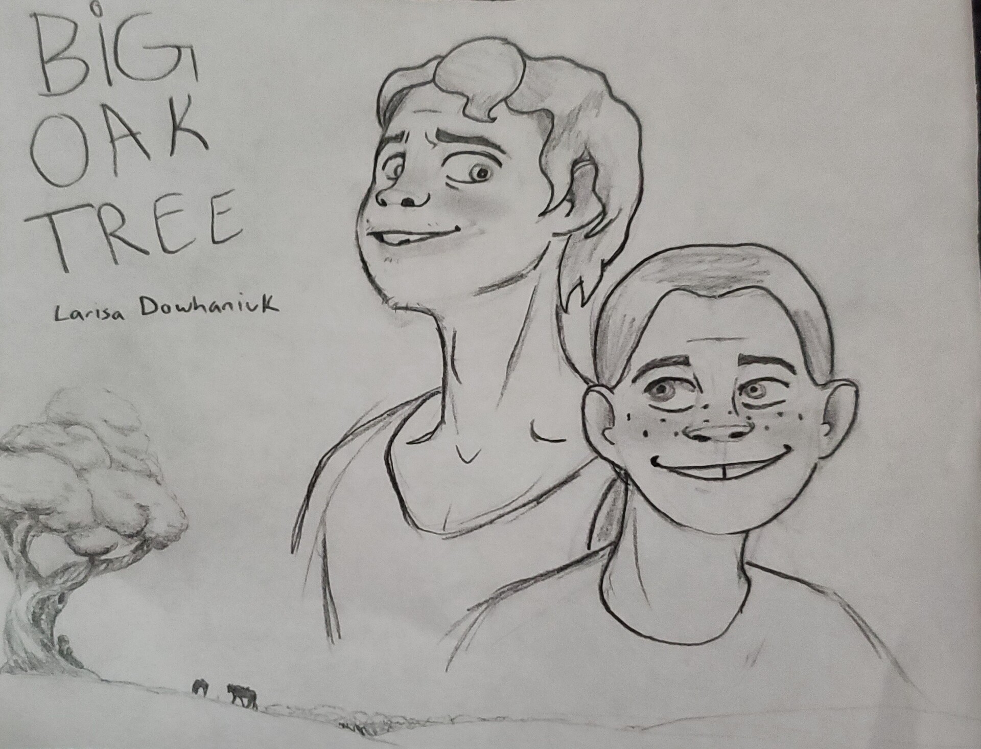 ArtStation - "Big Oak Tree" Character Design Concepts