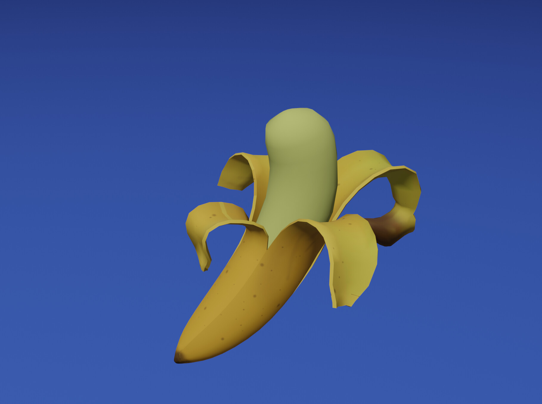 Low Poly Banana Peeling Animation by Bilal Şahin — ProUser.Me