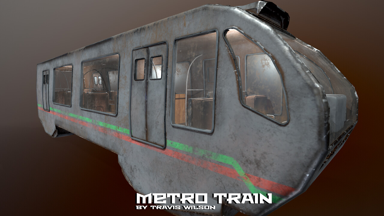 ArtStation - Metro 2033 D6 Train