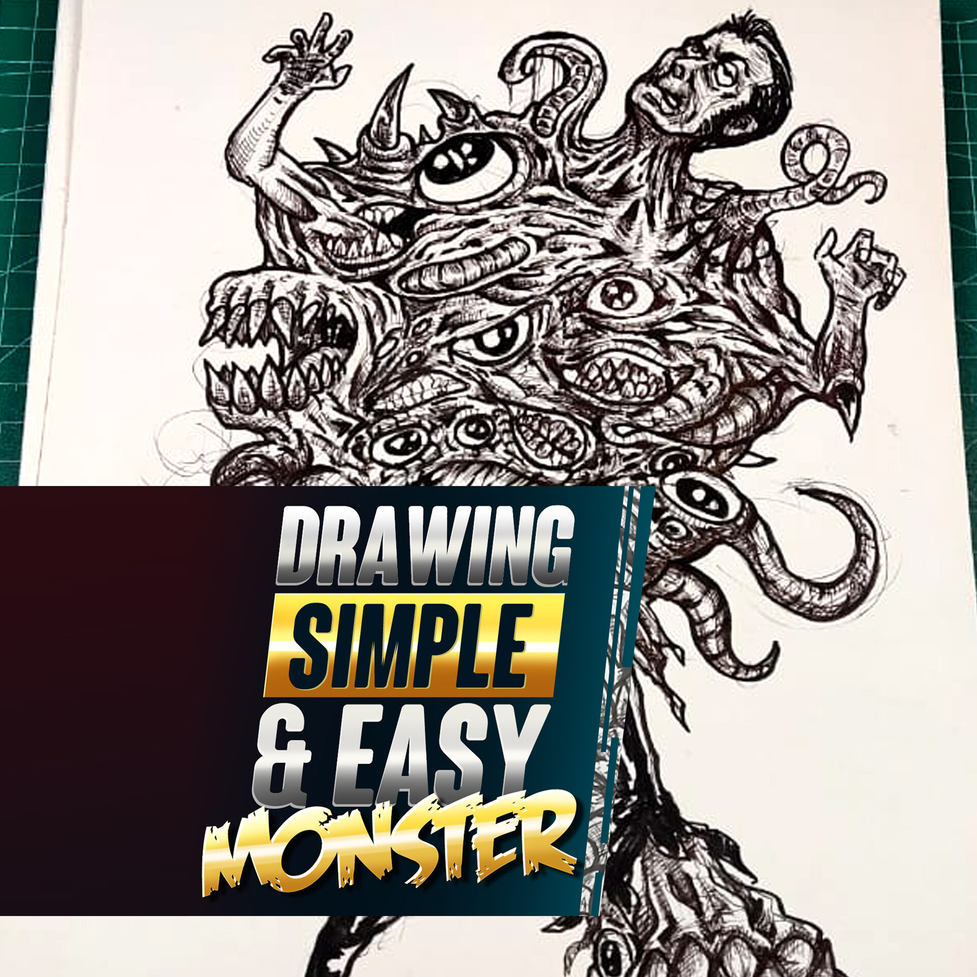 ArtStation - FUN DRAWING MONSTER CHARACTER CONCEPT