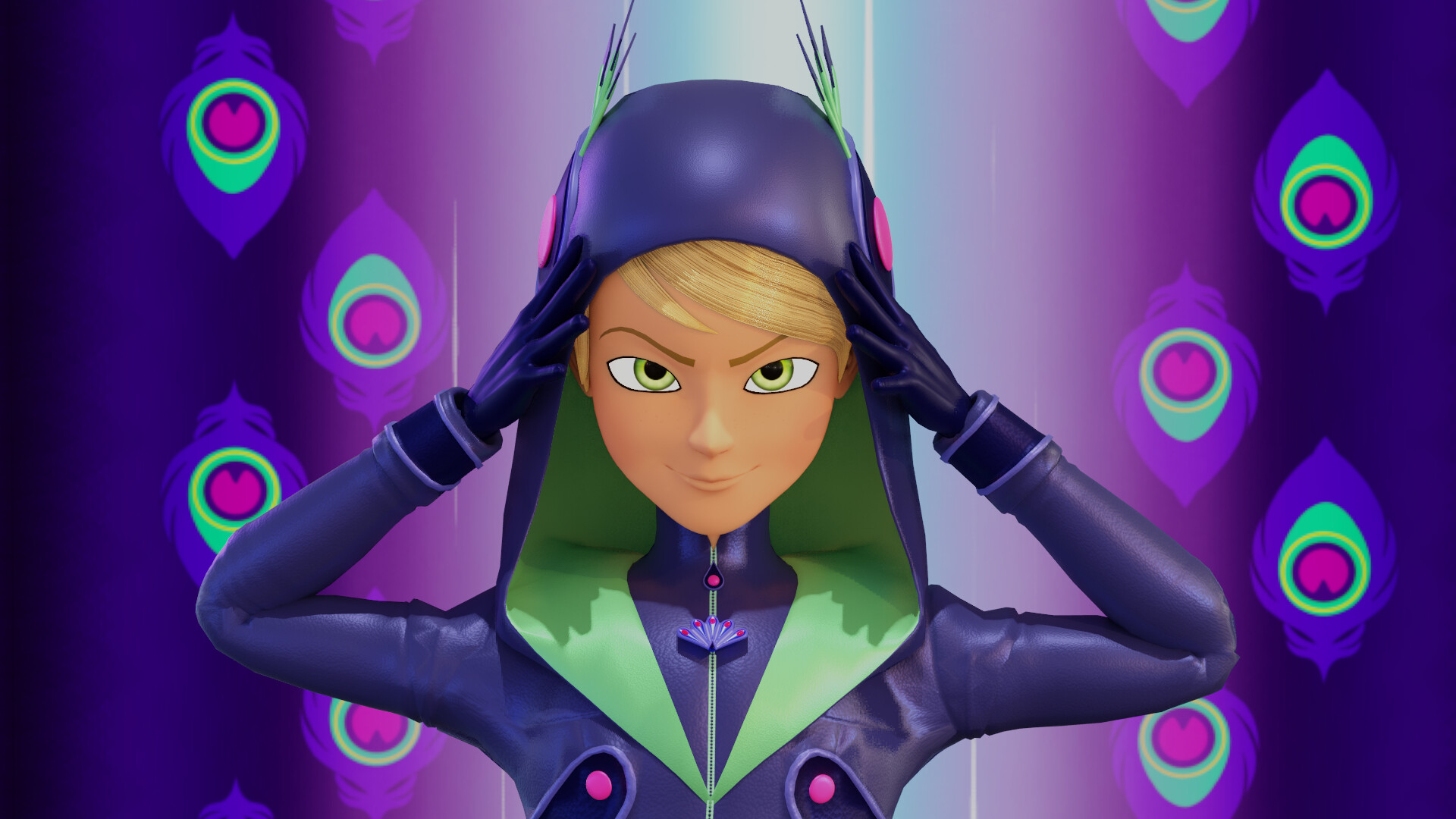 ArtStation - Miraculous Modelo em 3D do Argos e minha animação 3D da ...