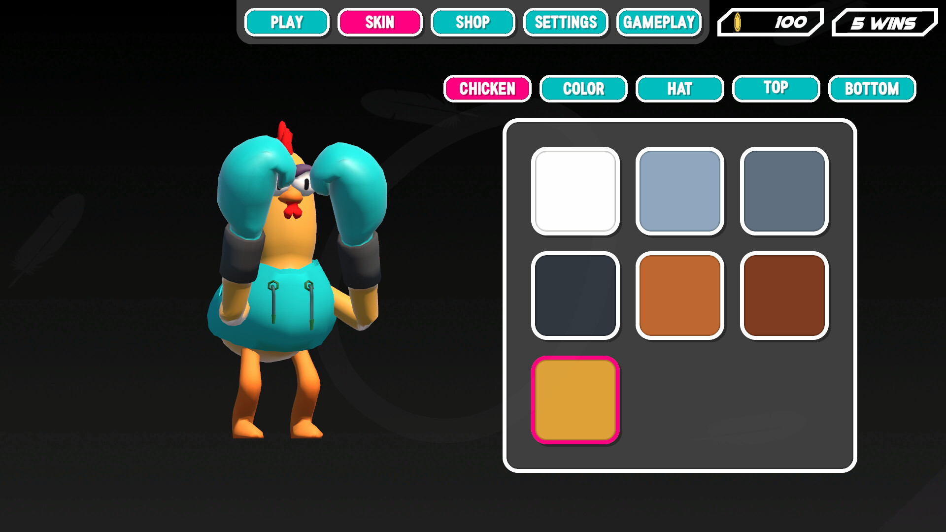 ArtStation - Fighting Game School Project UI