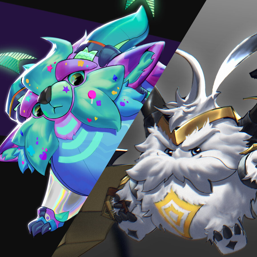ArtStation - Tft Glowup and Fluft-feud Contest Concepts (Riot Games Fan ...