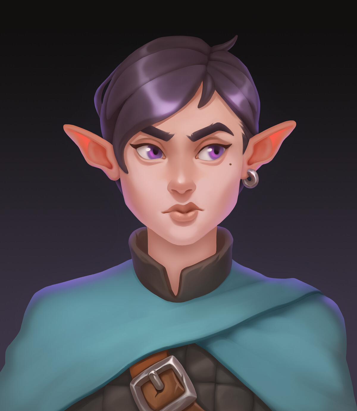 ArtStation - Elf Portrait