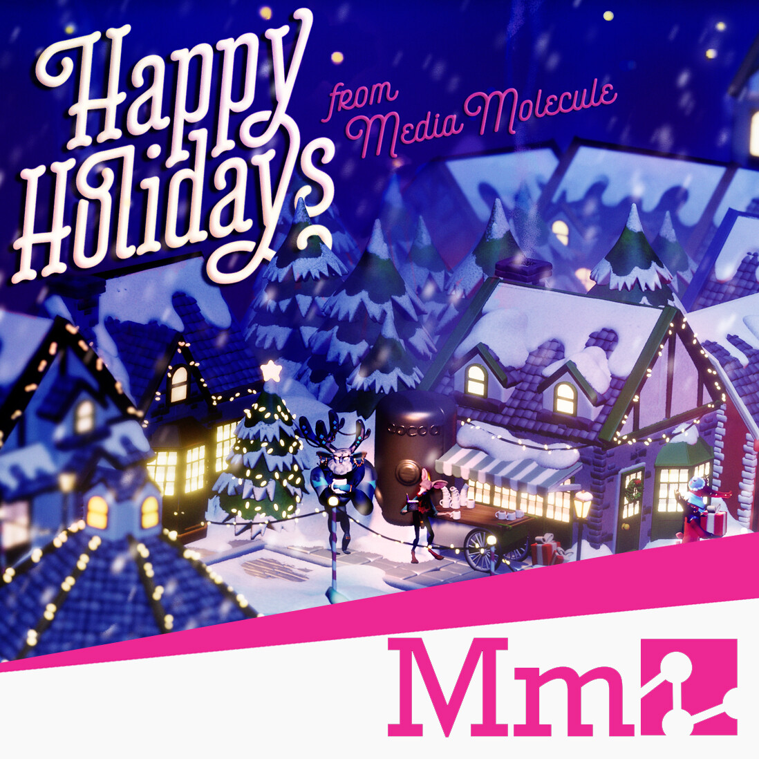 ArtStation - Media Molecule, Holiday Card and Holiday Boot Screen