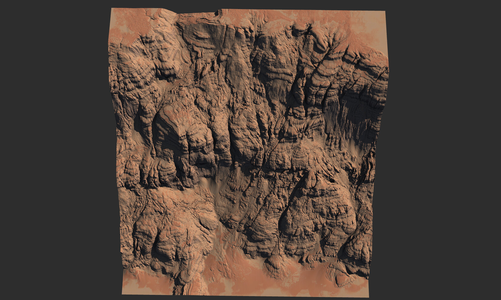 ArtStation - Gaea Terrain Practice