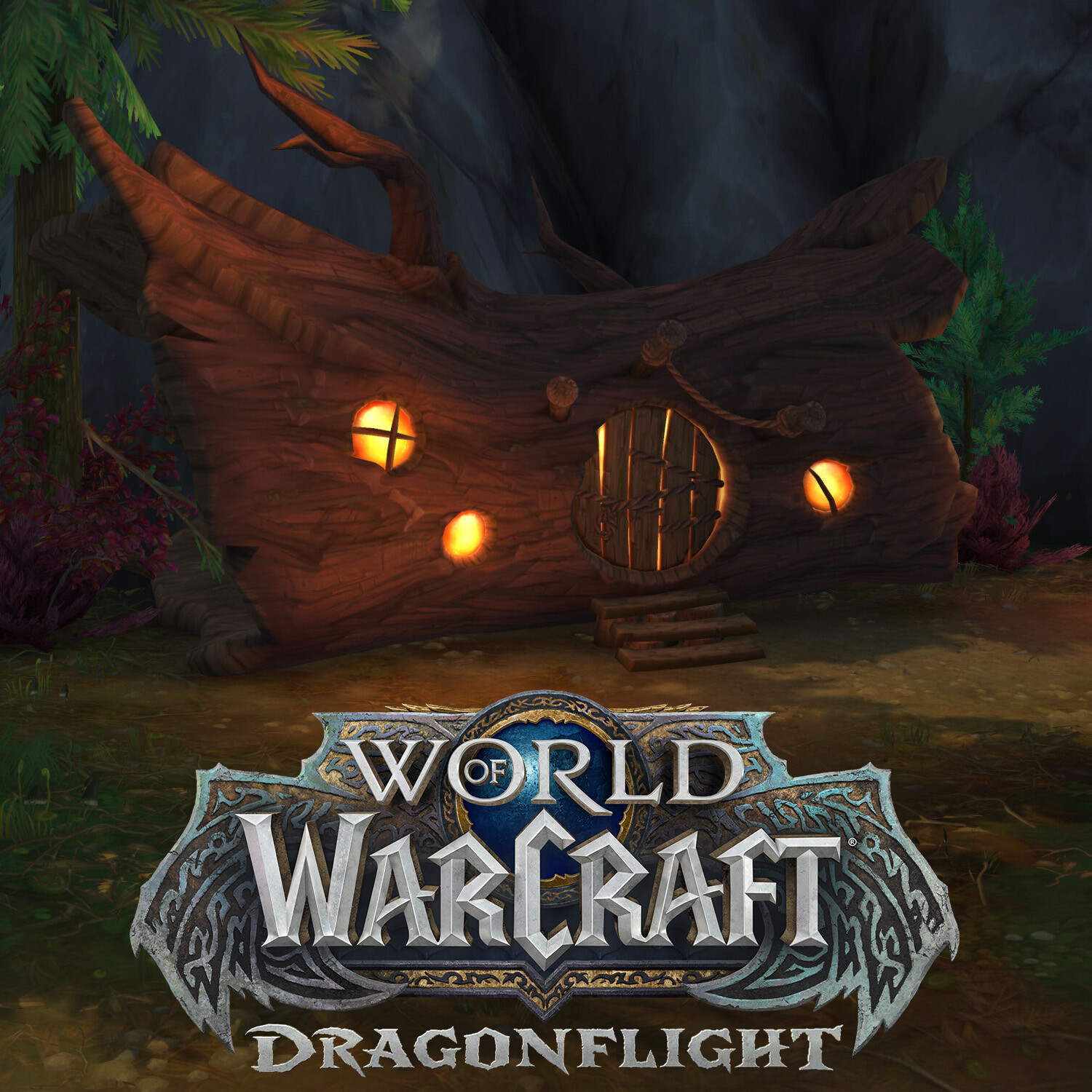 ArtStation - World of Warcraft: Dragonflight - Furbolg Log Houses