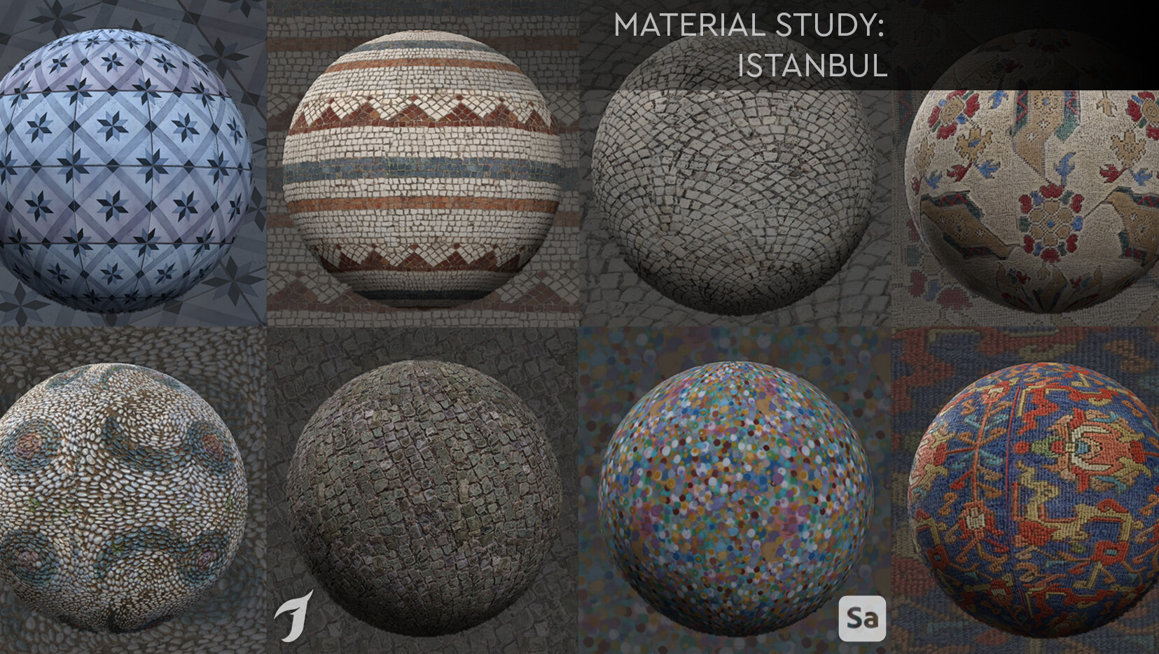 ArtStation - Material Study: Istanbul