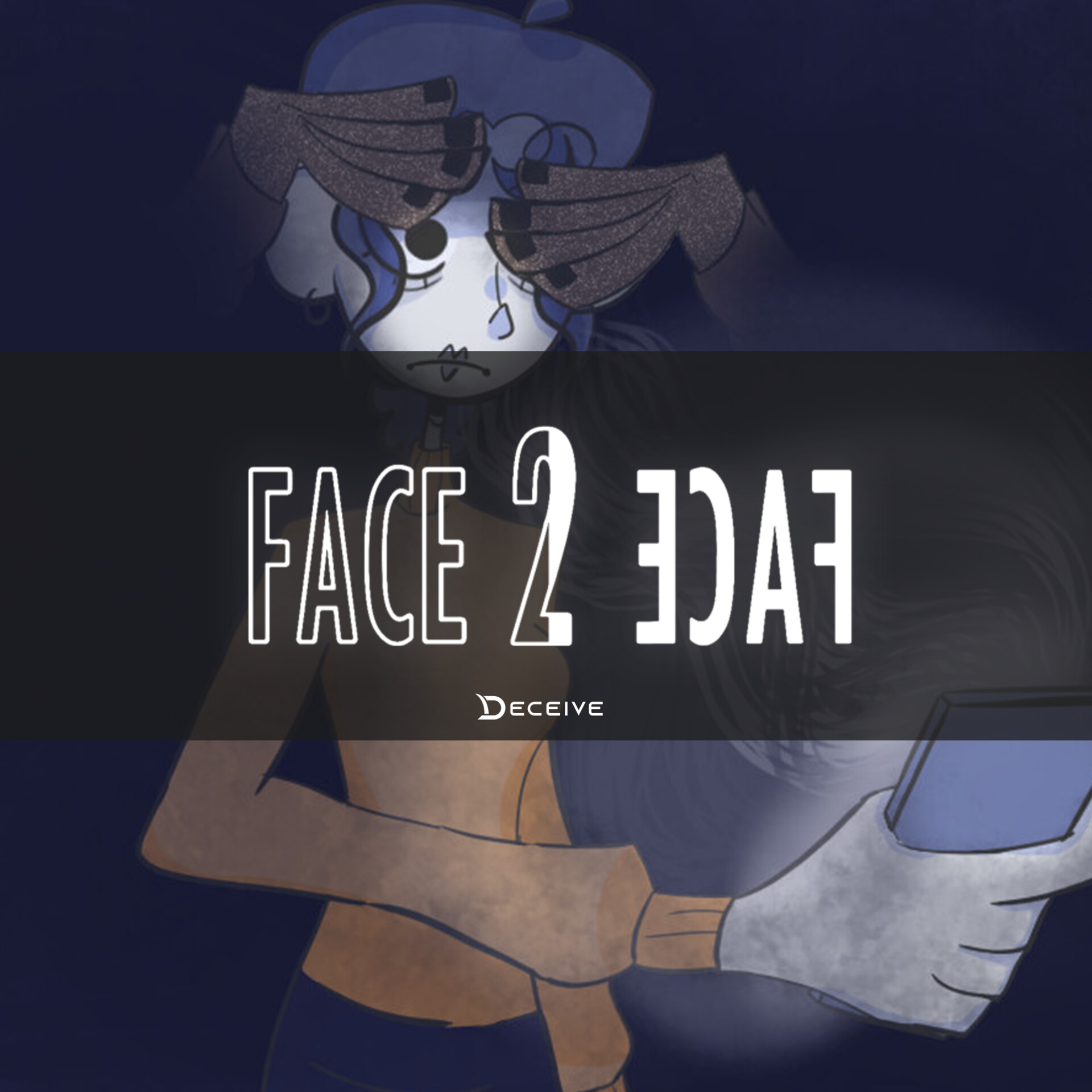 ArtStation - 2D concept - Face2Face project