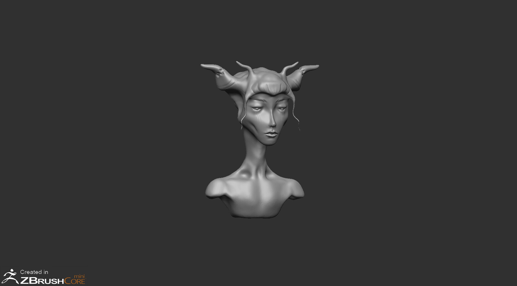 ArtStation - First sculpting in the ZBrush Core Mini