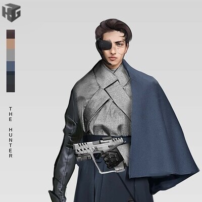 ArtStation - Character Concept The Hunter