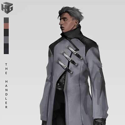 ArtStation - Character Concept The Handler