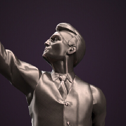 ArtStation - Visionary Statue - Concept Sculpt