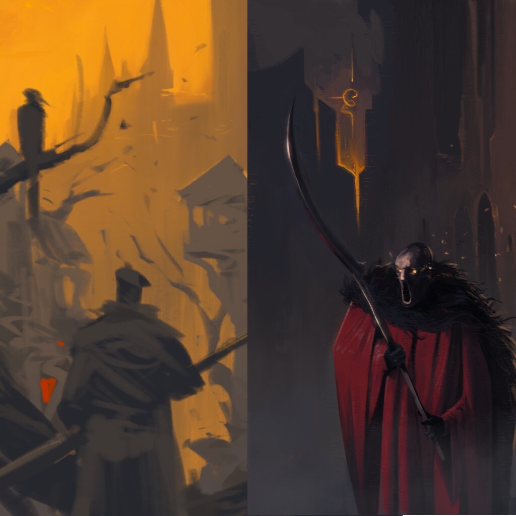 ArtStation - Dark medieval sketches 3