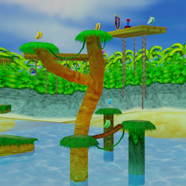 ArtStation - Donkey Kong Junior 64