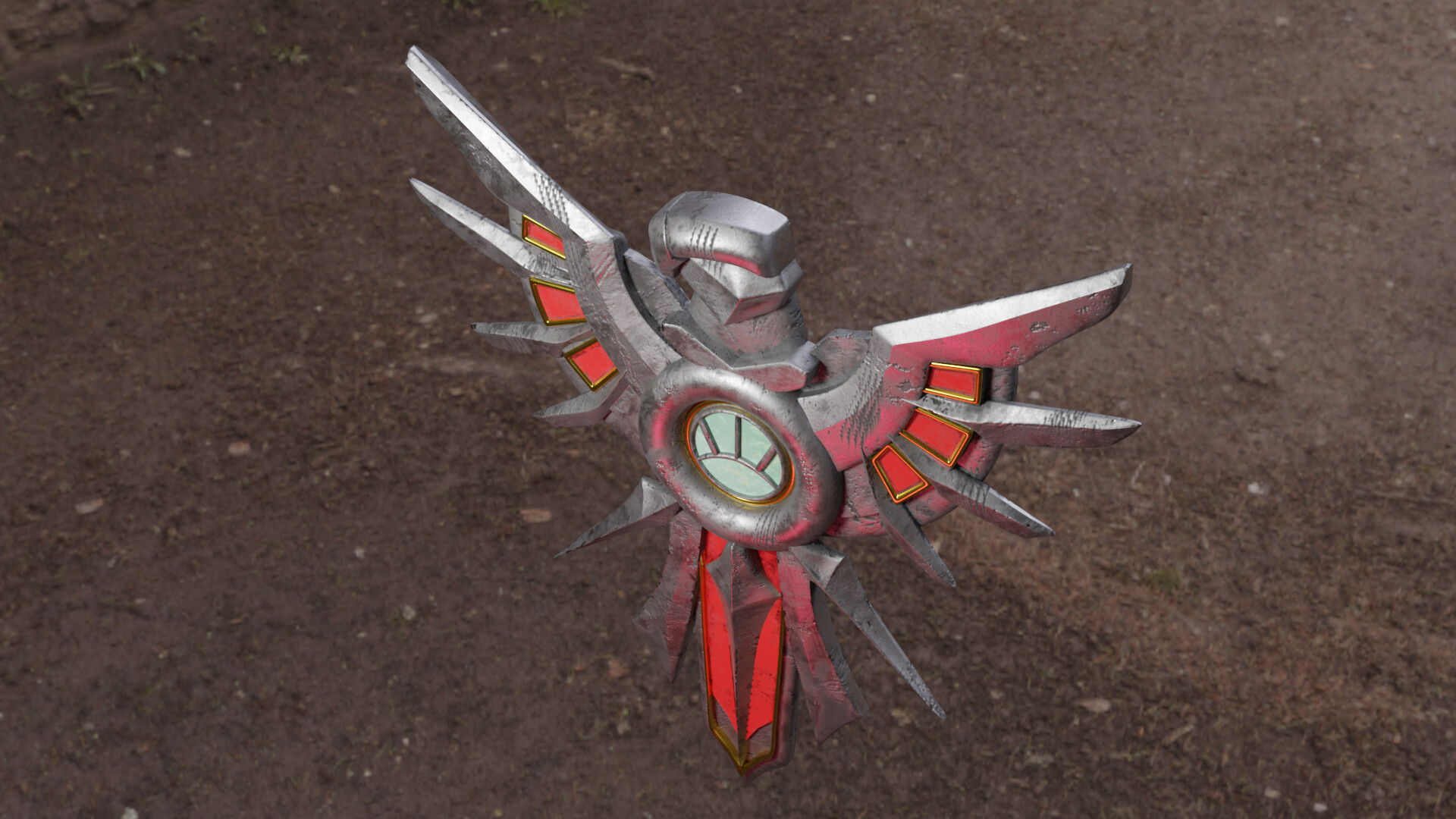 ArtStation - Iron Solari shield