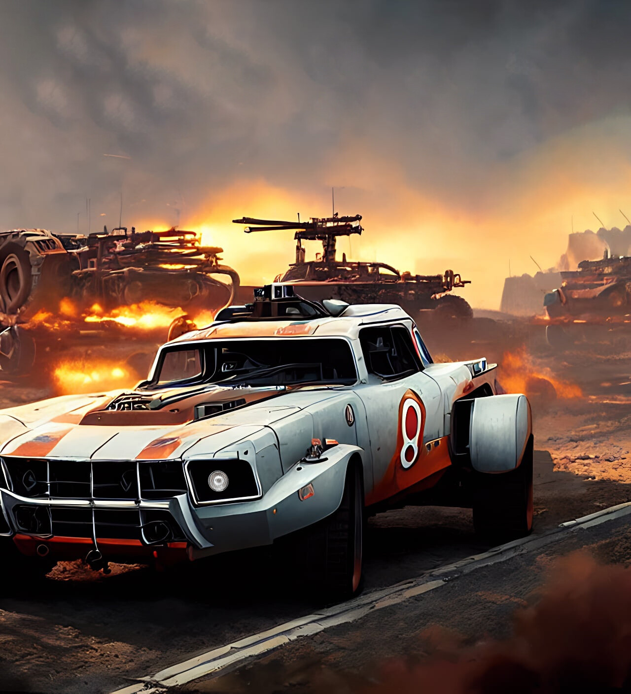 ArtStation - Concept Car 1 - stable diffusion 2