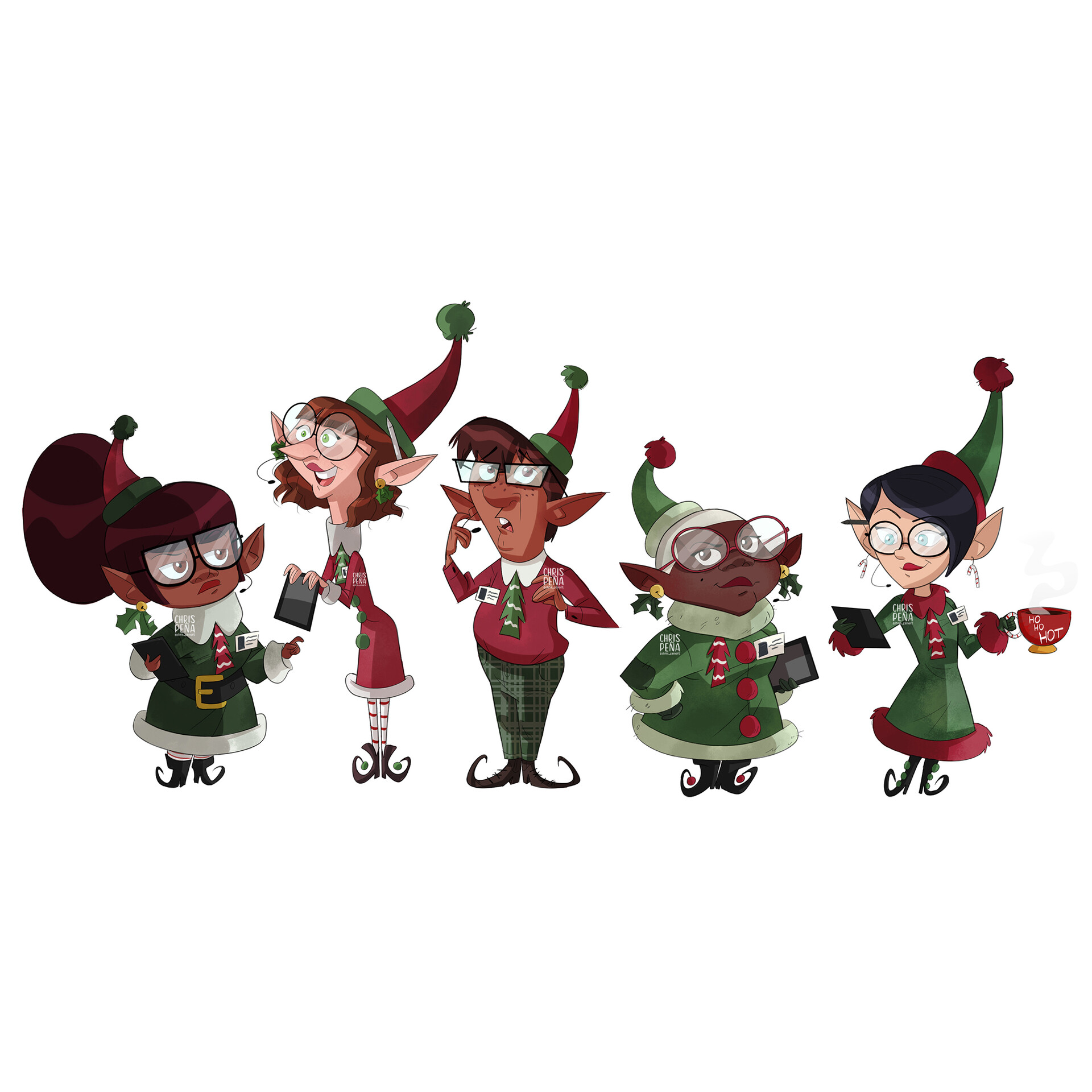 ArtStation - Elf Assistants