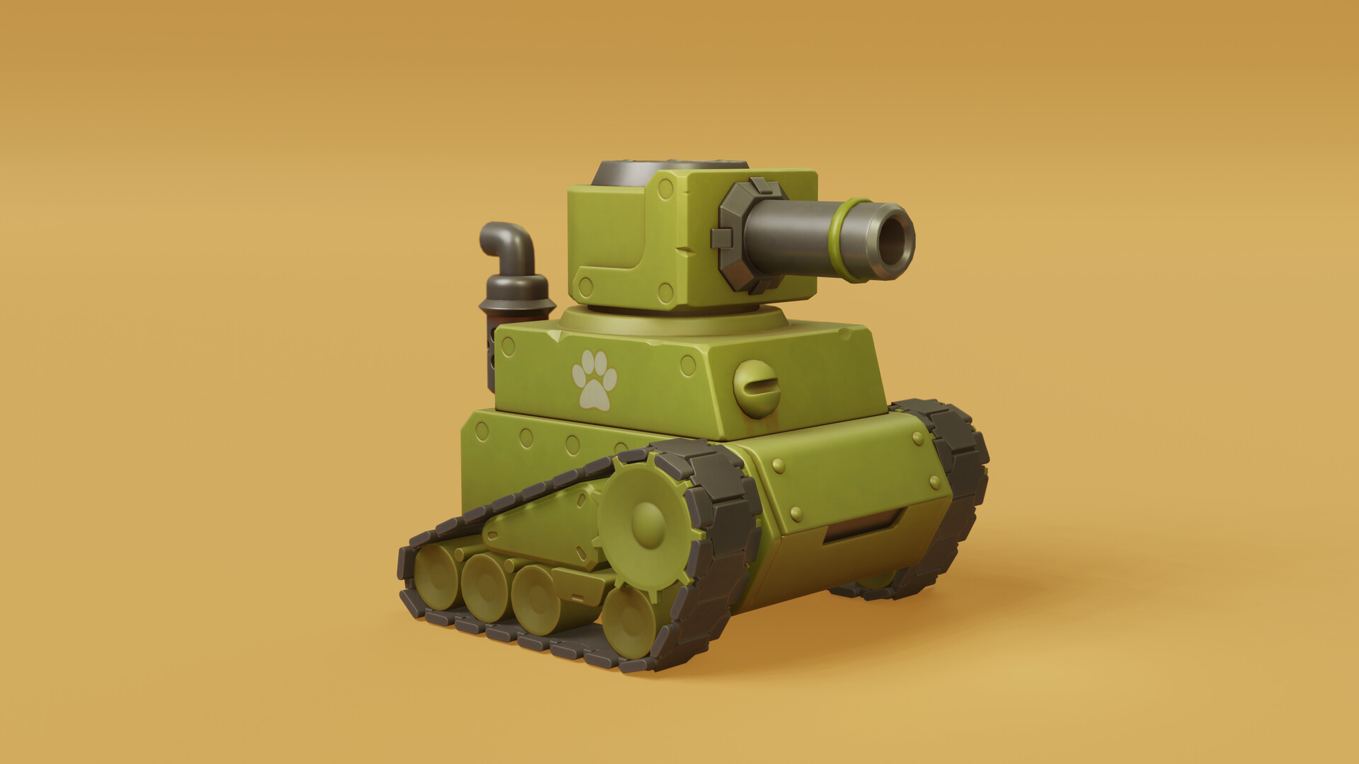 ArtStation - Mini Tank