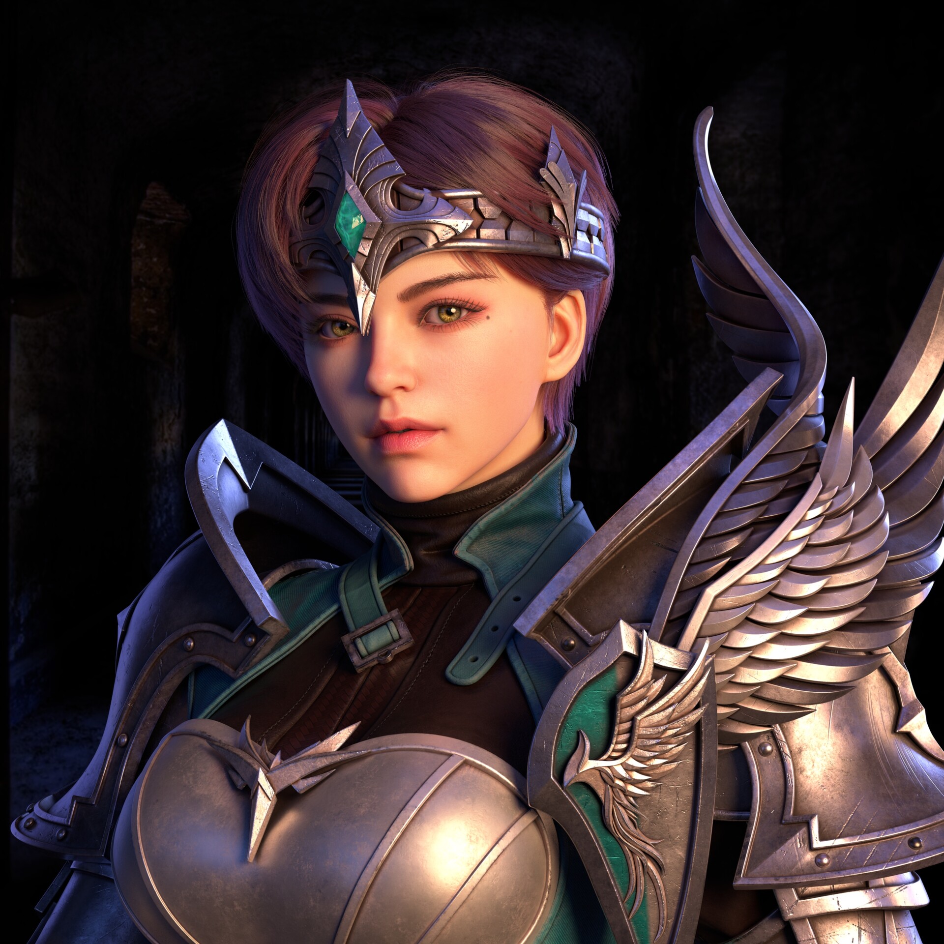 ArtStation - DK女武士