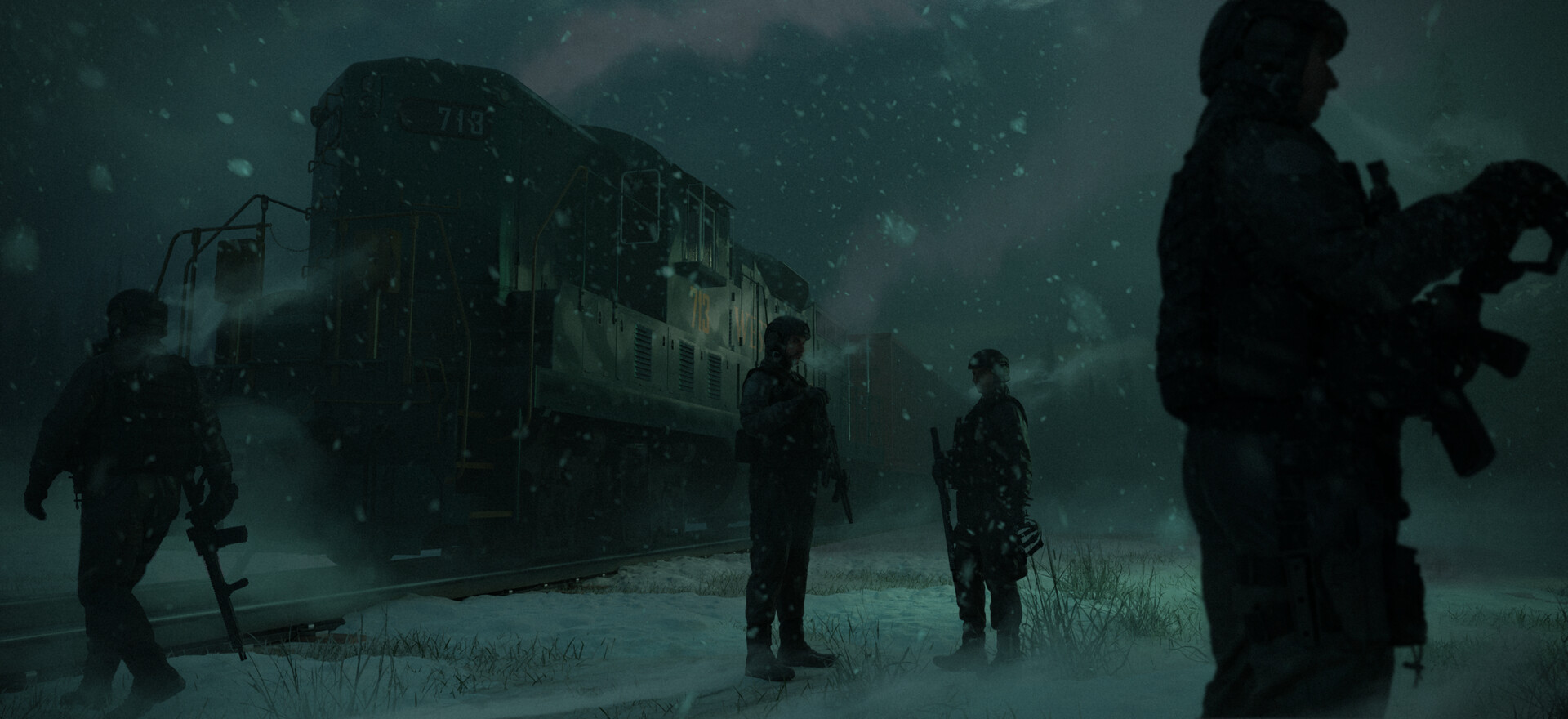 ArtStation - Winter Nightmare