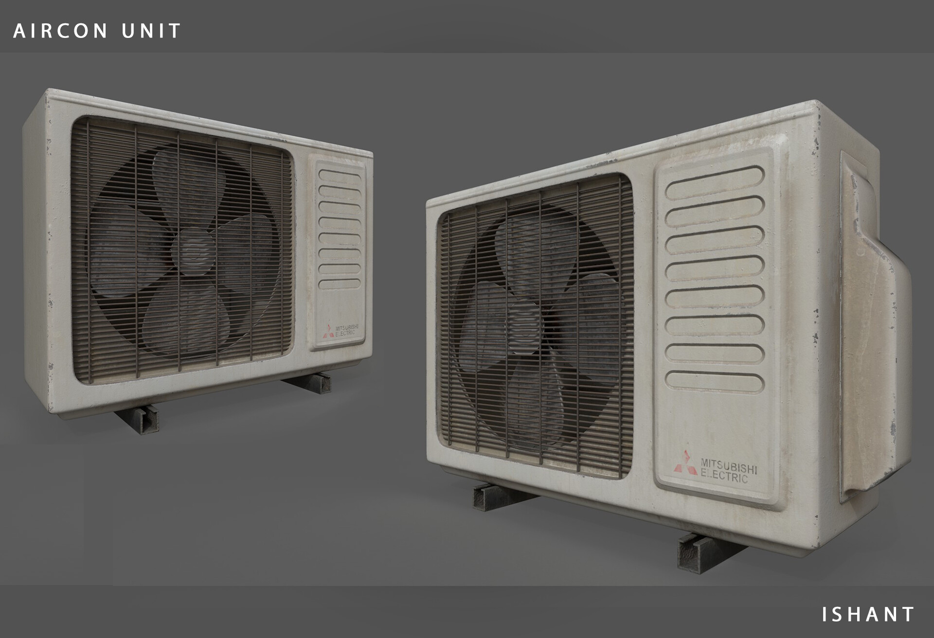 ArtStation - Aircon Unit