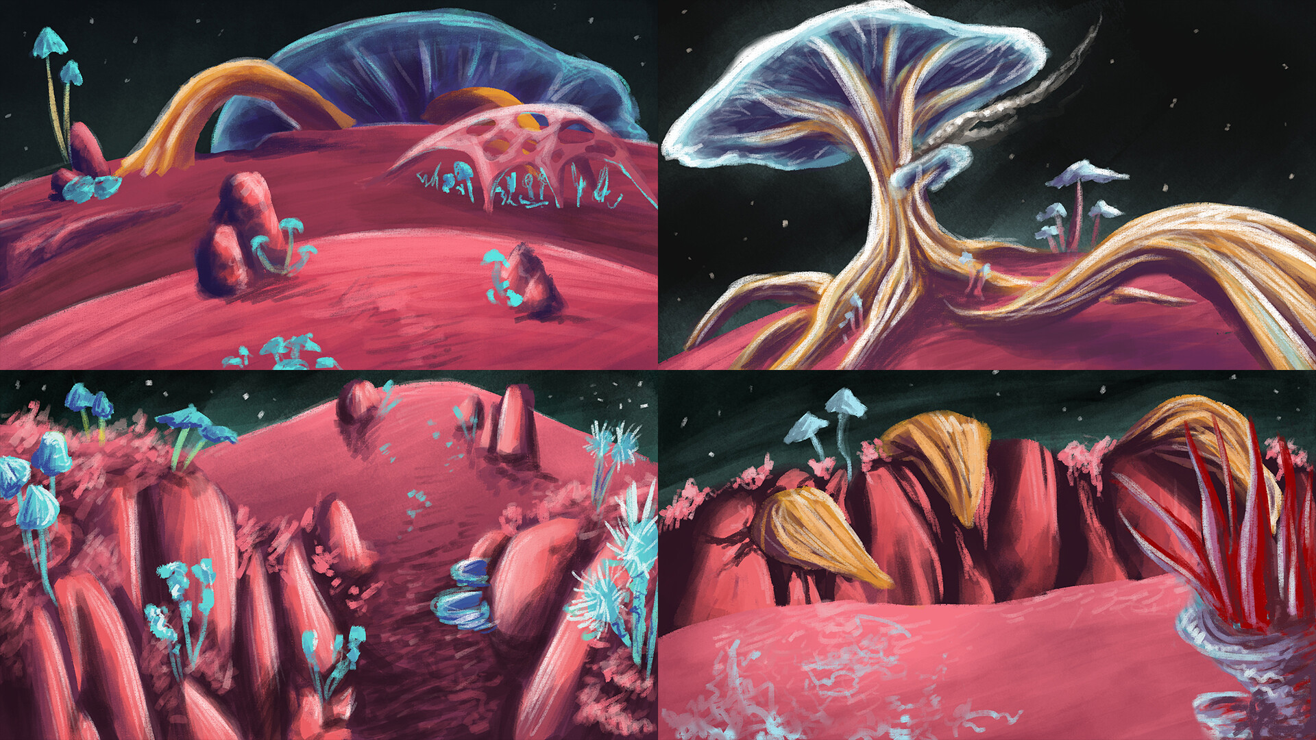 ArtStation - Planetoid Videogame Project - Character and Environment Concepts