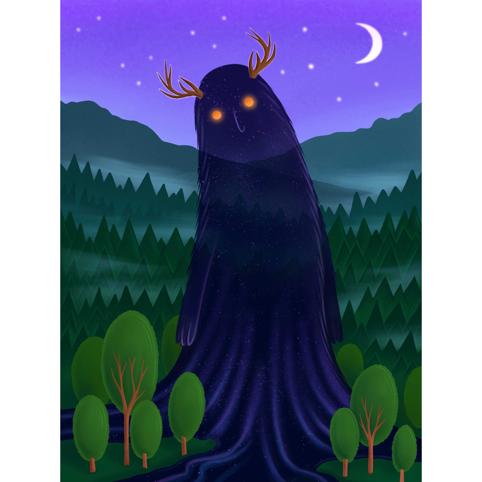 ArtStation - Forest monster