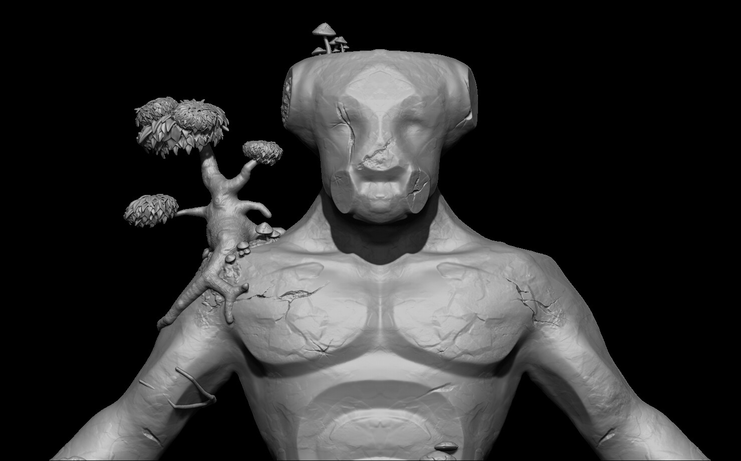 ArtStation - STONE CREATURE