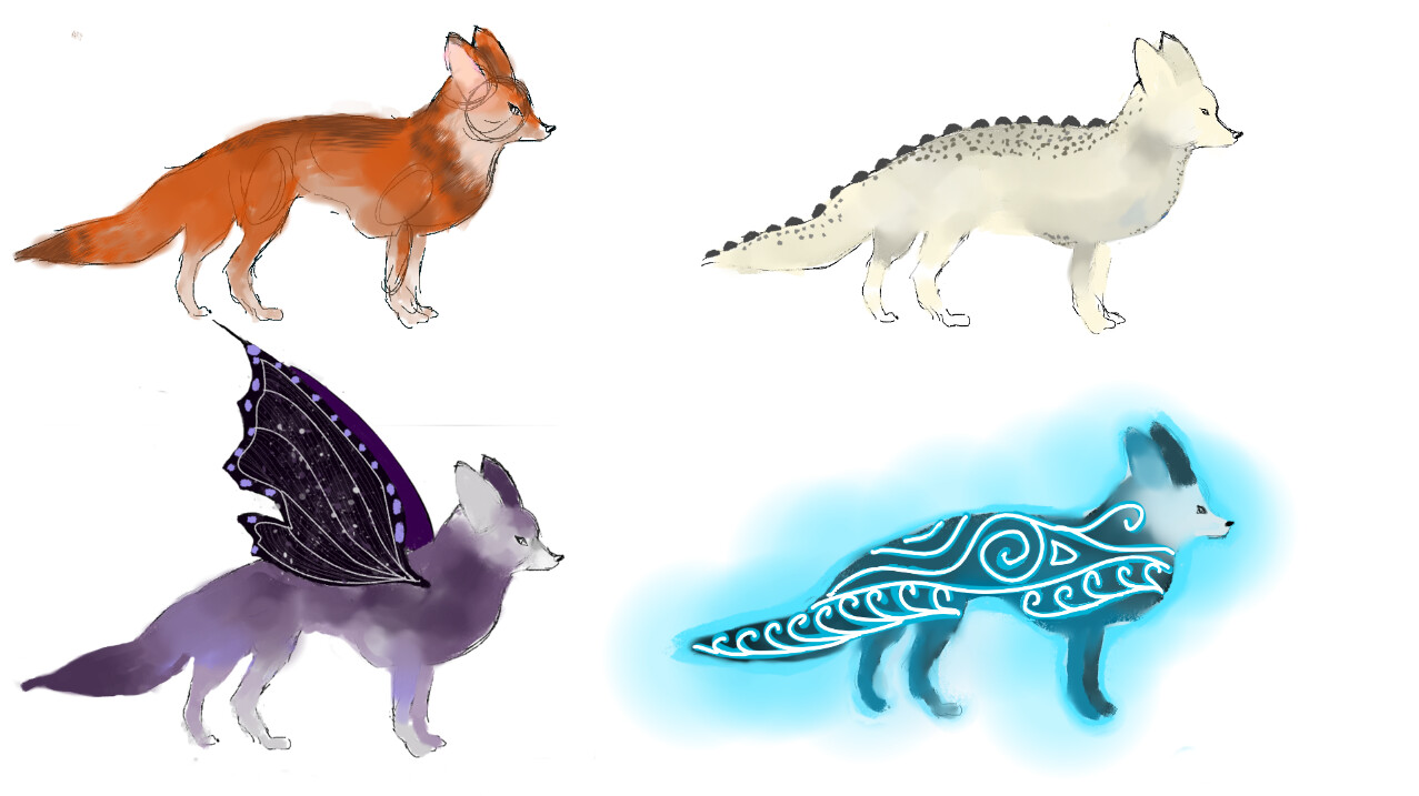 ArtStation - Fox Concept Art