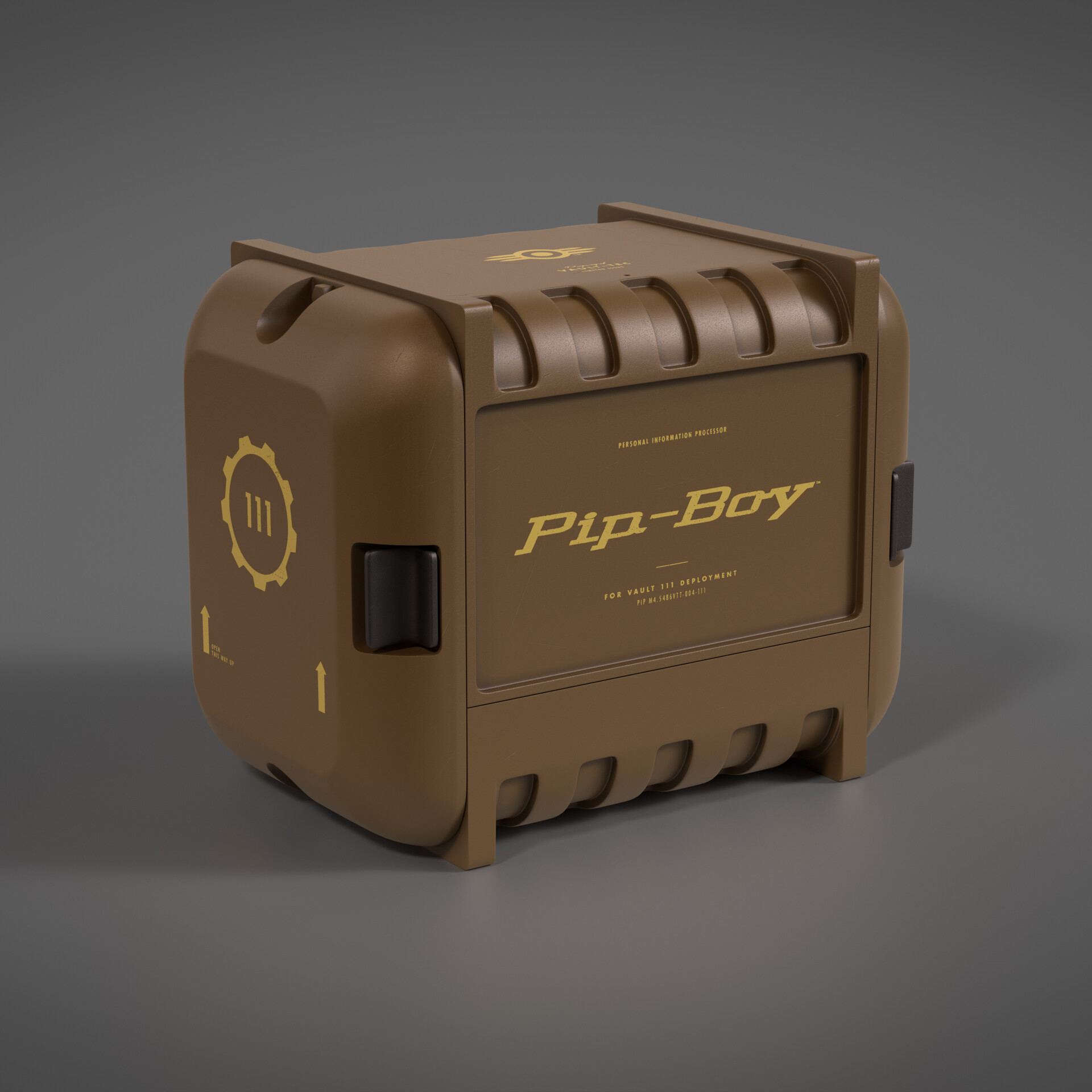 ArtStation - Fallout 4: Pip-Boy Capsule Case