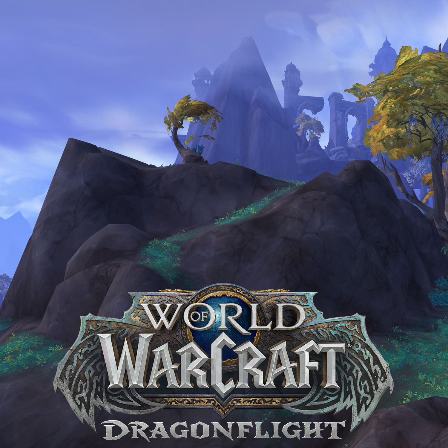 ArtStation - World of Warcraft: Dragonflight - Thaldraszus Floating Islands