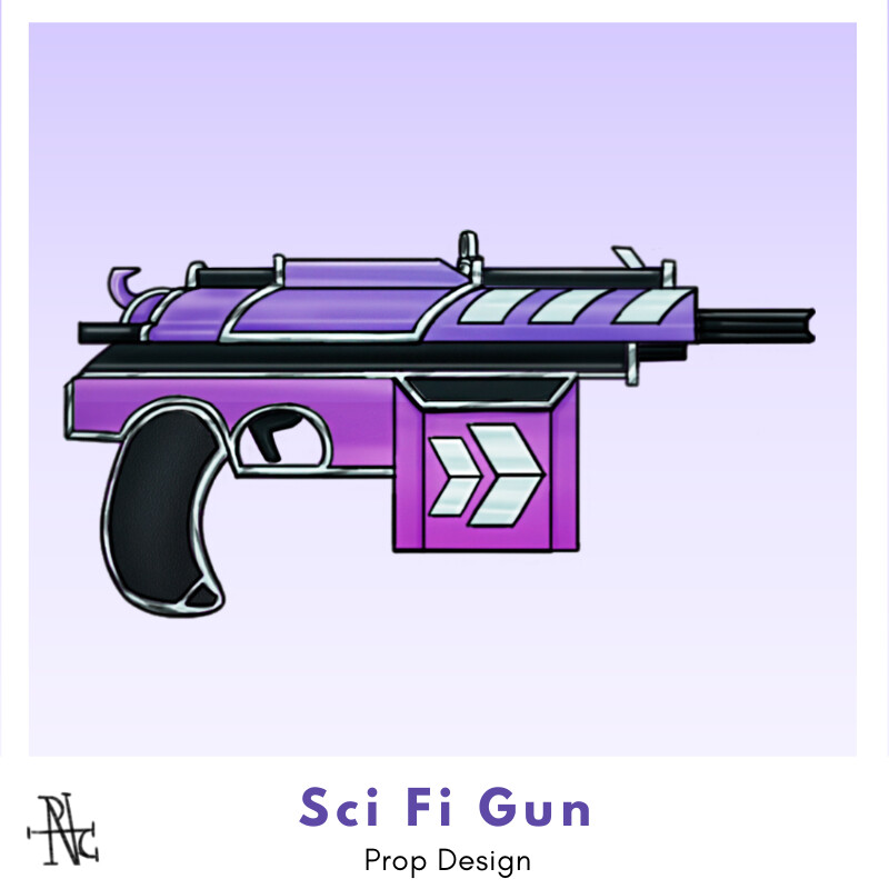 ArtStation - Sci Fi Gun