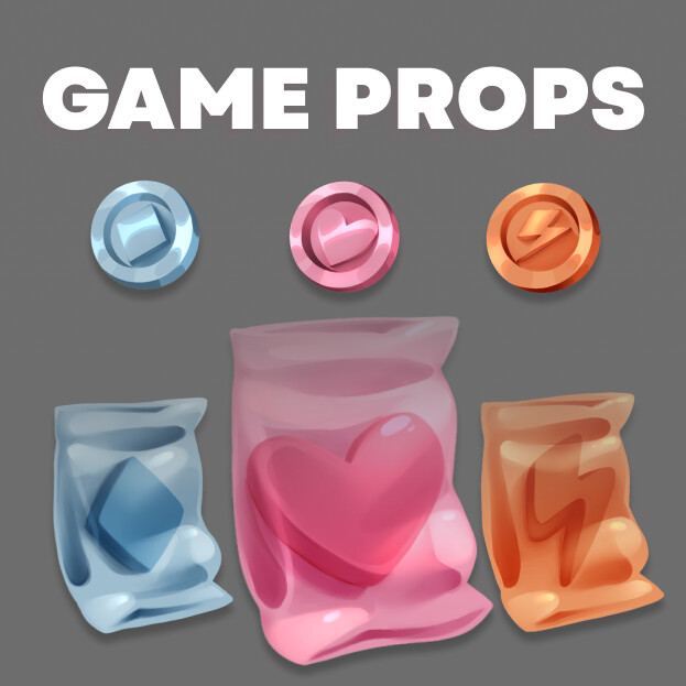 ArtStation - Game props