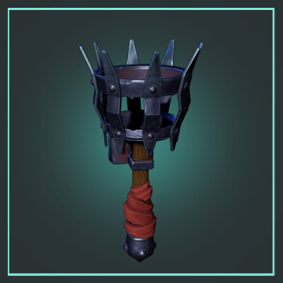 ArtStation - Stylized Modular Torch