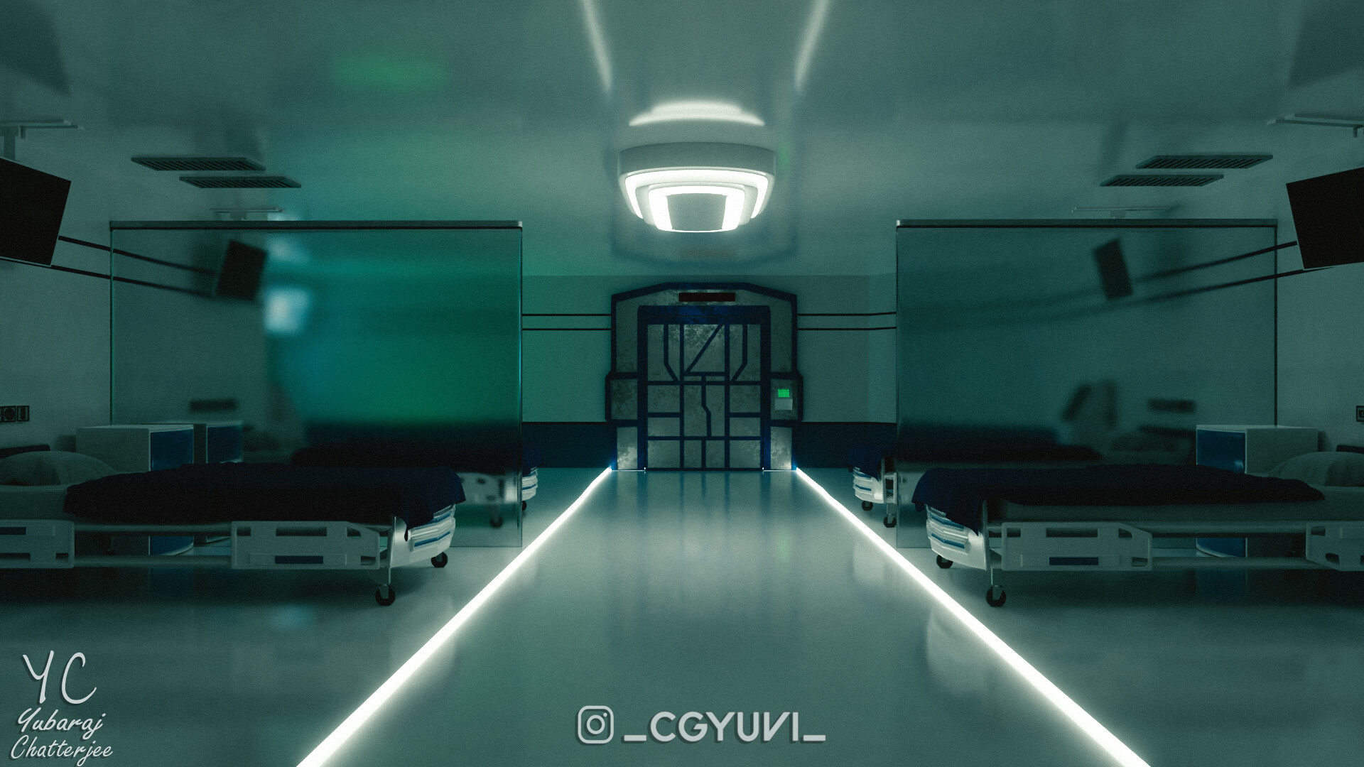 ArtStation - Among us Med-bay