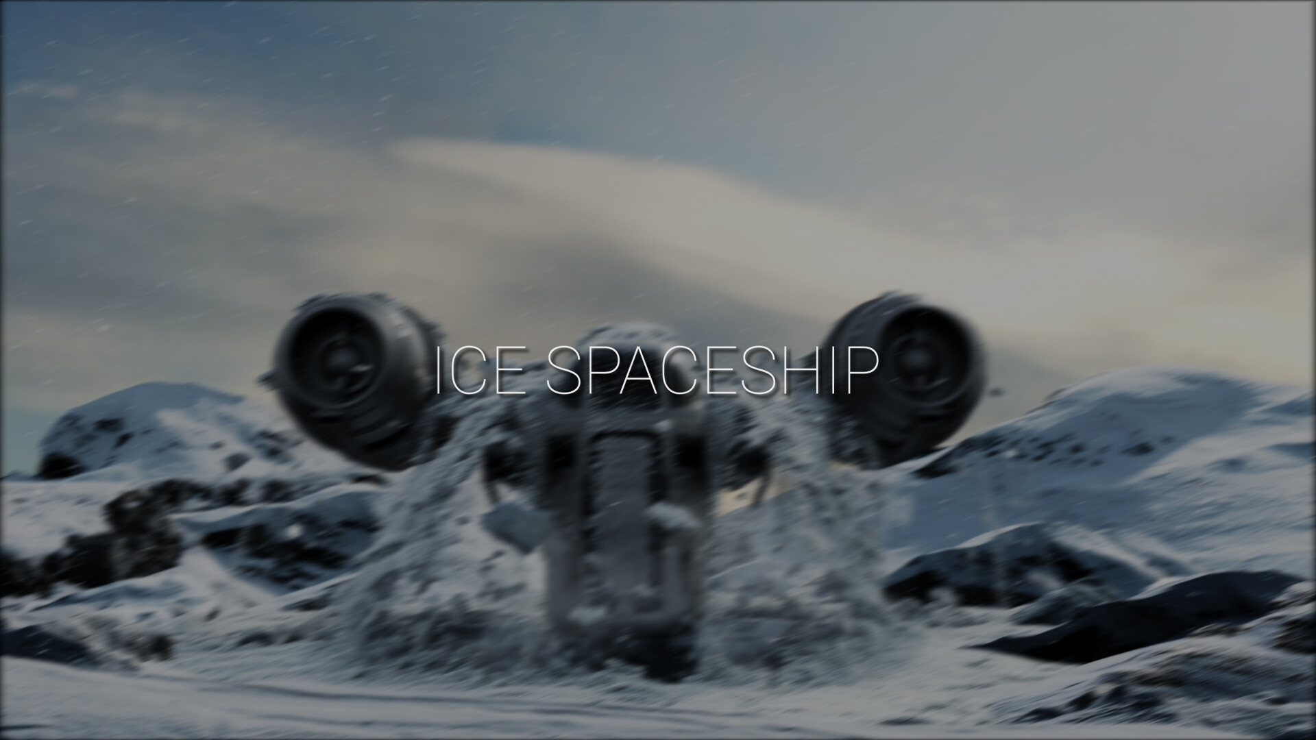 ArtStation - Ice Spaceship