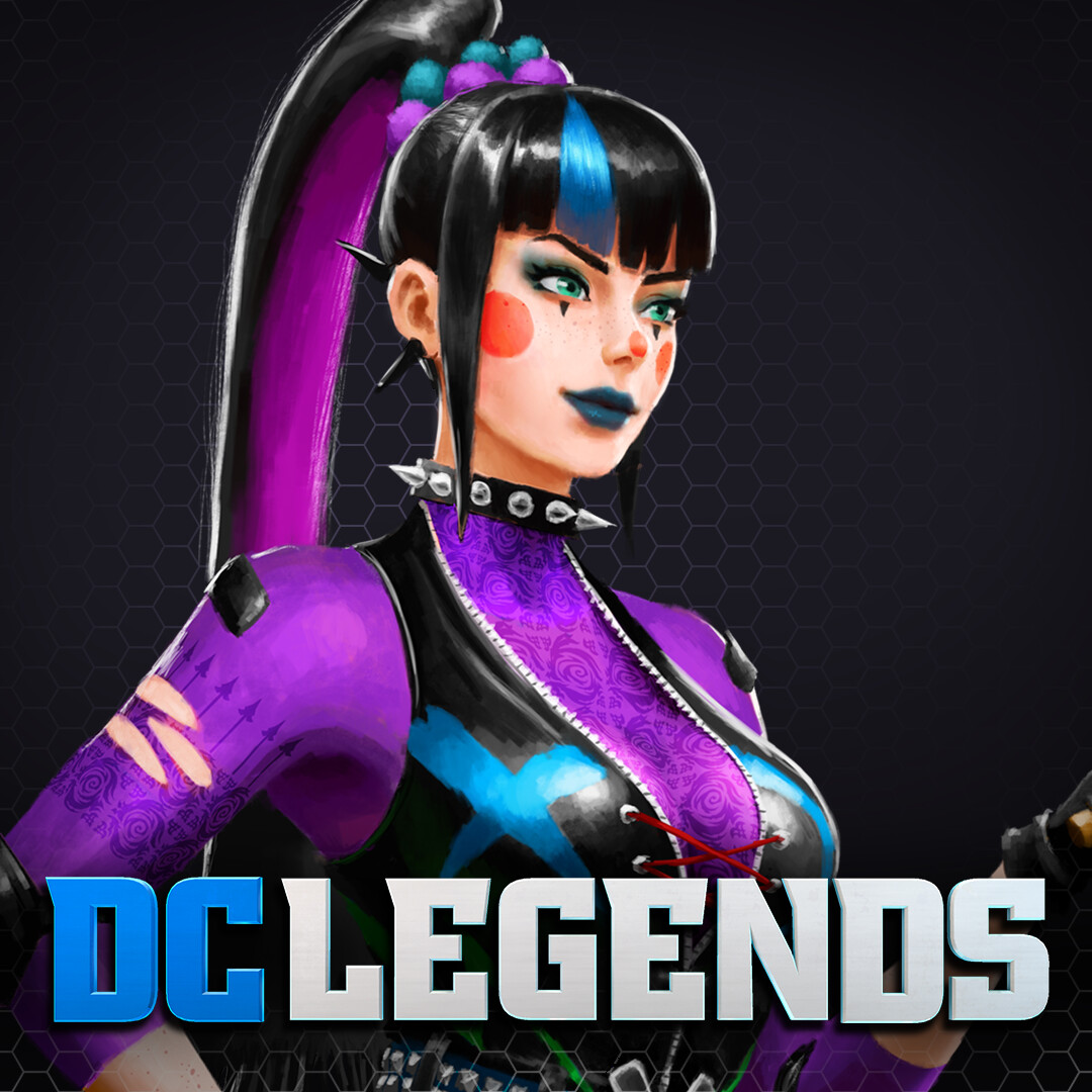 ArtStation - DC Legends Punchline concept art by NRG