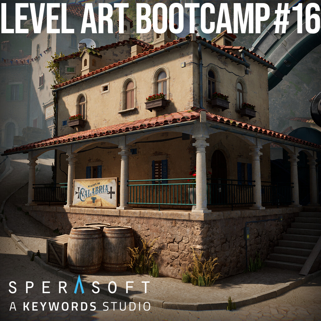 ArtStation - Level Art Bootcamp #16